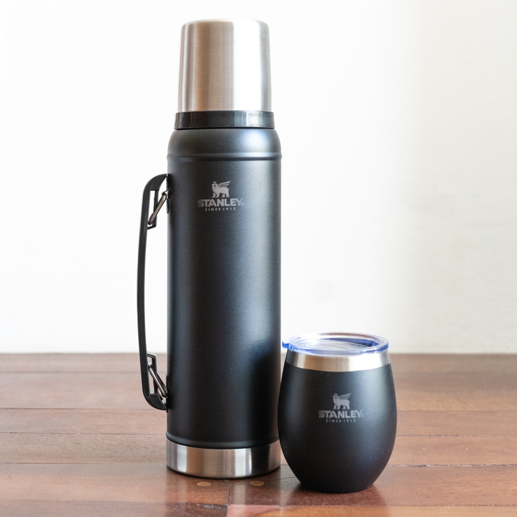 Combo Termo 1 Litro + Mate sin tapa 200ml Ed. Limitada Simil Stanley ...