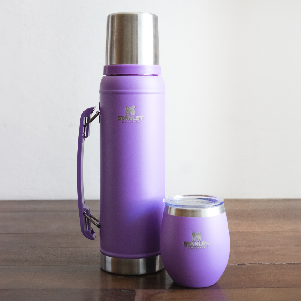 Combo Termo 1 Litro + Mate sin tapa 200ml Ed. Limitada Simil Stanley ...