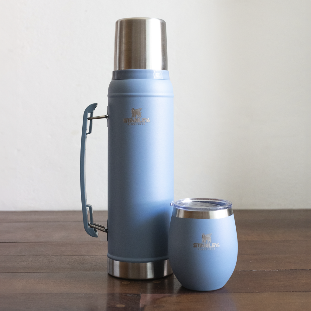 Combo Termo 1 Litro + Mate sin tapa 200ml Ed. Limitada Simil Stanley ...